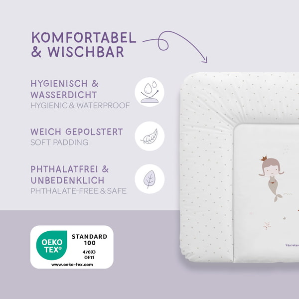 Abwischbare Wickelauflage Mermaid - jetzt kaufen!